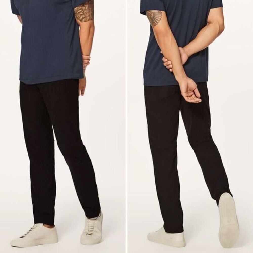 Lululemon Men’s Abc Pant 34" Classic In Black Size 28 - Gem